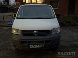 Balts Volkswagen T5 2007 Valmiera, ar dzinēja tilpumu 2.50 L un nobraukumu 433 tūkst. km par 2250 €, foto  vietnē AUTOMOTO.COM.LV