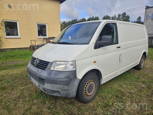 White Volkswagen T5 2007 in Riga, with an engine capacity of 1.90 L and mileage of 411 thousand km for 2850 €, photo 1 on AUTOMOTO.COM.LV