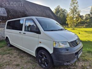 Белый Фольксваген Т5 2007 в Мадона, объемом двигателя 2.50 л и пробегом 457 тыс. км за 9800 €, фото  на AUTOMOTO.COM.LV