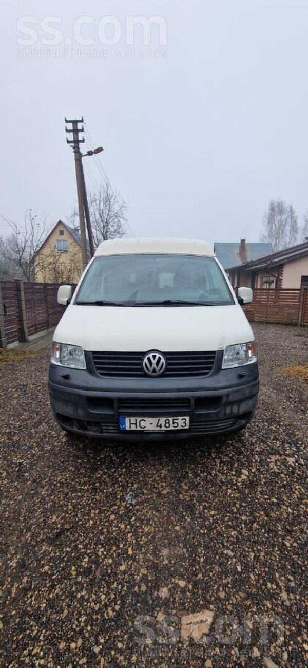Balts Volkswagen T5 2008 Rīga, ar dzinēja tilpumu 2.50 L un nobraukumu 457 tūkst. km par 4650 €, foto 2 vietnē AUTOMOTO.COM.LV