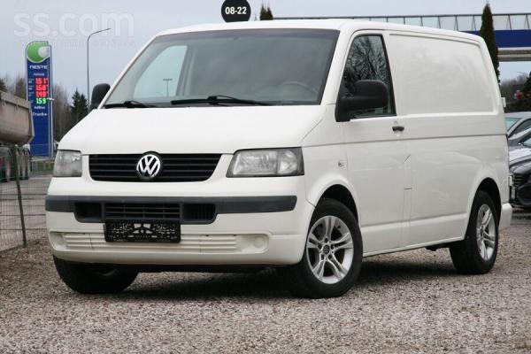 White Volkswagen T5 2008 in Tukums, with an engine capacity of 1.90 L and mileage of 0 thousand km for 5100 €, photo 1 on AUTOMOTO.COM.LV