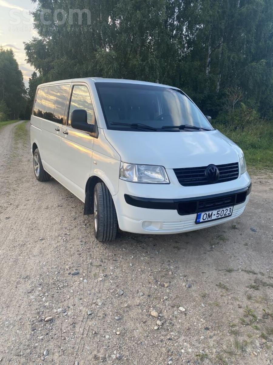 Balts Volkswagen T5 2008 Rēzekne, ar dzinēja tilpumu 1.90 L un nobraukumu 348 tūkst. km par 6500 €, foto 1 vietnē AUTOMOTO.COM.LV