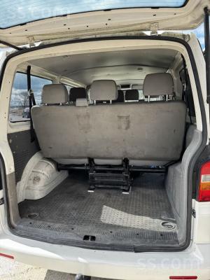 Balts Volkswagen T5 2008 Rēzekne, ar dzinēja tilpumu 1.90 L un nobraukumu 348 tūkst. km par 6500 €, foto 12 vietnē AUTOMOTO.COM.LV