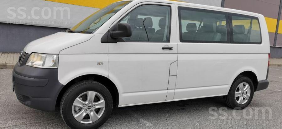 Balts Volkswagen T5 2009 Rīga, ar dzinēja tilpumu 1.90 L un nobraukumu 0 tūkst. km par 6990 €, foto 2 vietnē AUTOMOTO.COM.LV