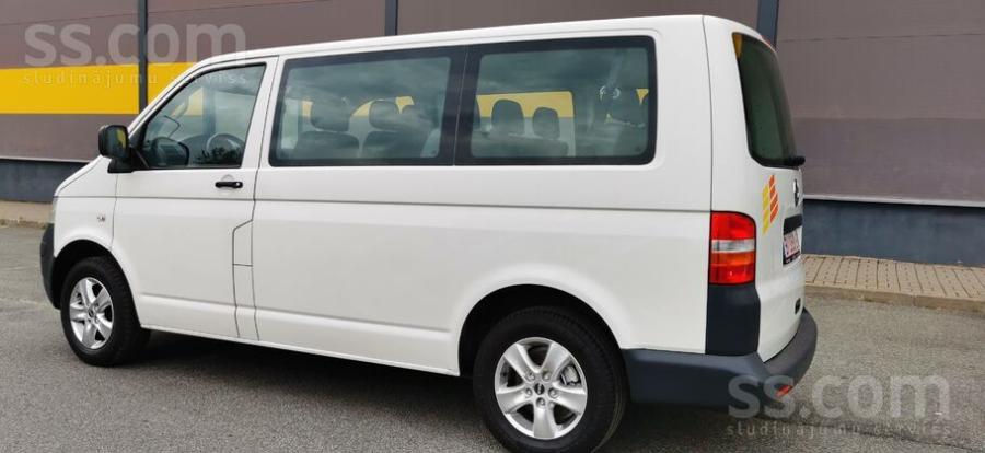 Balts Volkswagen T5 2009 Rīga, ar dzinēja tilpumu 1.90 L un nobraukumu 0 tūkst. km par 6990 €, foto 5 vietnē AUTOMOTO.COM.LV