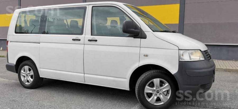 Balts Volkswagen T5 2009 Rīga, ar dzinēja tilpumu 1.90 L un nobraukumu 0 tūkst. km par 6990 €, foto 12 vietnē AUTOMOTO.COM.LV