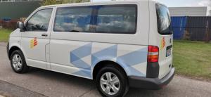White Volkswagen T5 2009 in Riga, with an engine capacity of 1.90 L and mileage of 210 thousand km for 8450 €, photo 13 on AUTOMOTO.COM.LV
