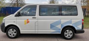 White Volkswagen T5 2009 in Riga, with an engine capacity of 1.90 L and mileage of 210 thousand km for 8450 €, photo 14 on AUTOMOTO.COM.LV