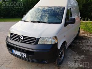 Balts Volkswagen T5 2009 Kuldīga, ar dzinēja tilpumu 1.90 L un nobraukumu 230 tūkst. km par 6500 €, foto  vietnē AUTOMOTO.COM.LV