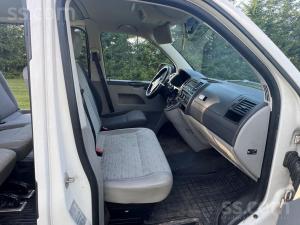 White Volkswagen T5 2010 in Ogre, with an engine capacity of 1.90 L and mileage of 257 thousand km for 6900 €, photo 6 on AUTOMOTO.COM.LV