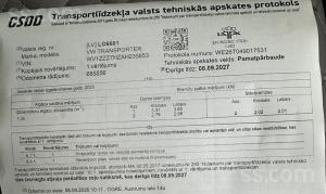 Balts Volkswagen T5 2010 Ogre, ar dzinēja tilpumu 2.00 L un nobraukumu 686 tūkst. km par 5650 €, foto 16 vietnē AUTOMOTO.COM.LV