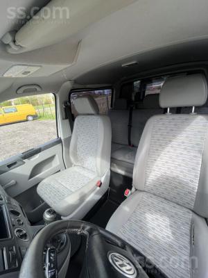 White Volkswagen T5 2011 in Cesis, with an engine capacity of 1.90 L and mileage of 380 thousand km for 5500 €, photo 6 on AUTOMOTO.COM.LV
