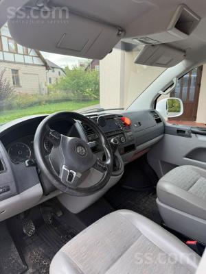 Balts Volkswagen T5 2012 Preiļi, ar dzinēja tilpumu 2.00 L un nobraukumu 389 tūkst. km par 7800 €, foto 10 vietnē AUTOMOTO.COM.LV