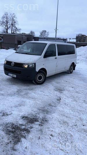 White Volkswagen T5 2013 in Riga, with an engine capacity of 2.00 L and mileage of 358 thousand km for 6490 €, photo  on AUTOMOTO.COM.LV