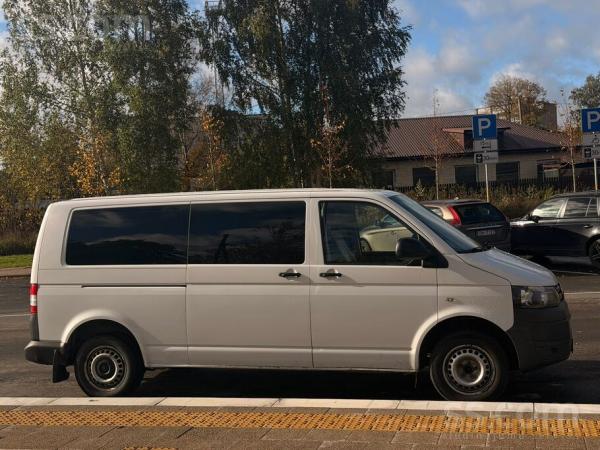 White Volkswagen T5 2013 in Riga, with an engine capacity of 2.00 L and mileage of 374 thousand km for 7900 €, photo 6 on AUTOMOTO.COM.LV