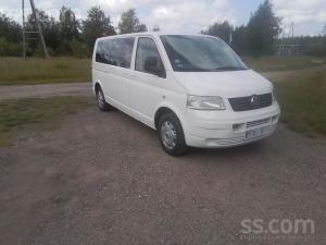 Balts Volkswagen T5 2007 Rīga, ar dzinēja tilpumu 1.90 L un nobraukumu 374 tūkst. km par 4555 €, foto  vietnē AUTOMOTO.COM.LV
