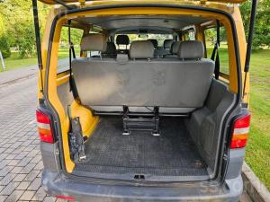 Yellow Volkswagen T5 2006 in Riga, with an engine capacity of 1.90 L and mileage of 246 thousand km for 3300 €, photo 7 on AUTOMOTO.COM.LV