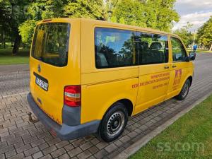 Yellow Volkswagen T5 2006 in Riga, with an engine capacity of 1.90 L and mileage of 246 thousand km for 3300 €, photo 8 on AUTOMOTO.COM.LV