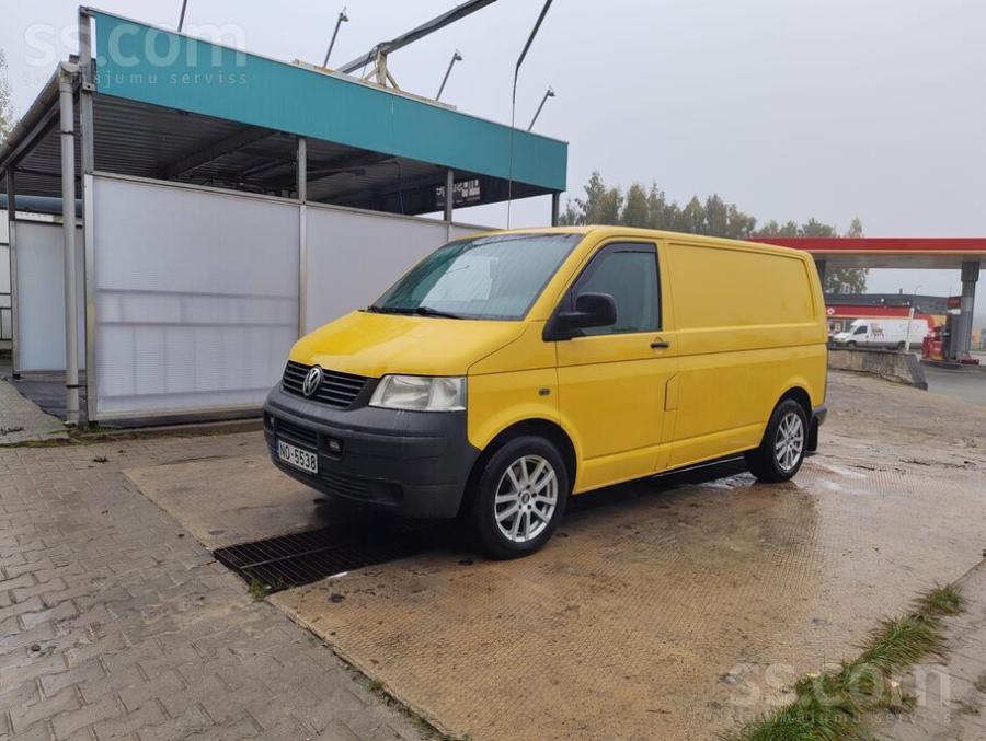 Dzeltens Volkswagen T5 2007 Rīga, ar dzinēja tilpumu 1.90 L un nobraukumu 468 tūkst. km par 3650 €, foto 1 vietnē AUTOMOTO.COM.LV