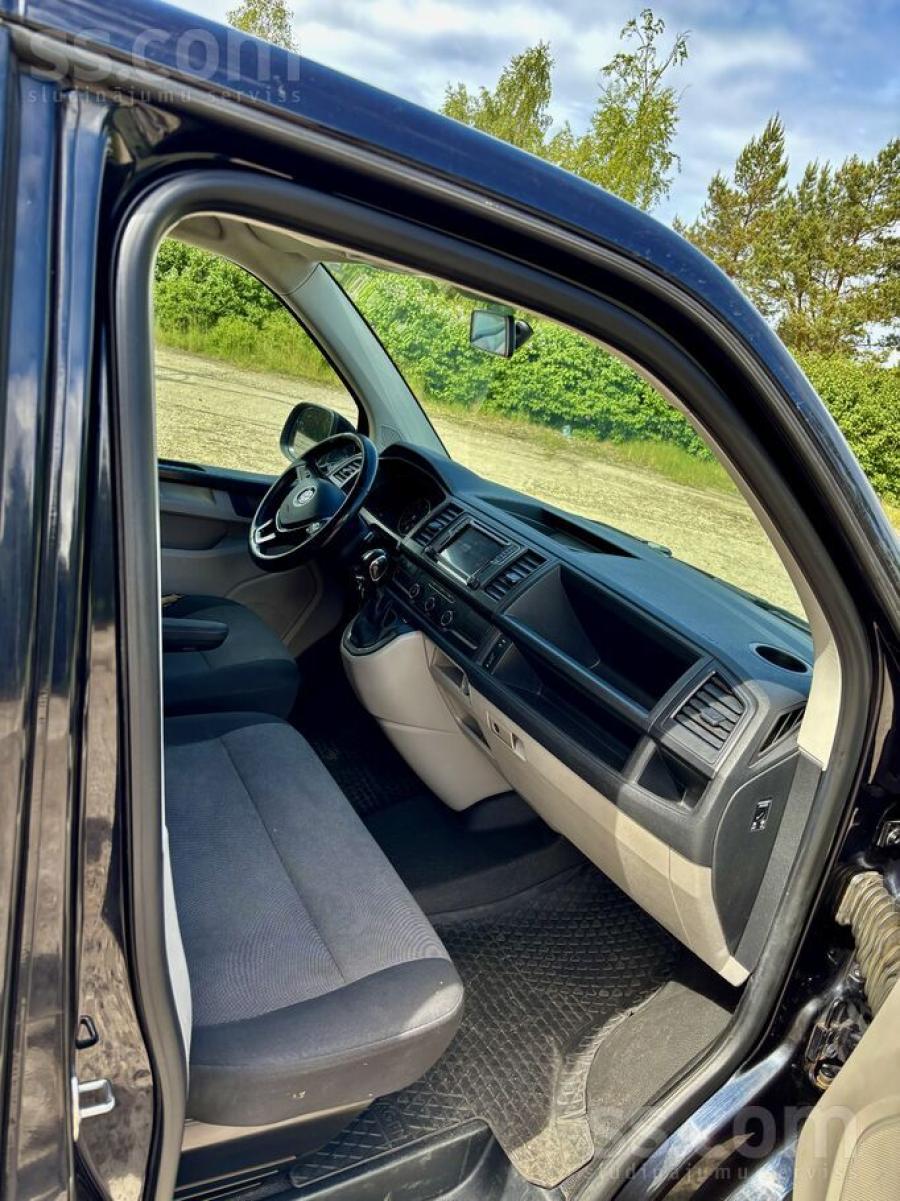 Melns Volkswagen T6 2015 Liepāja, ar dzinēja tilpumu 2.00 L un nobraukumu 289 tūkst. km par 15000 €, foto 10 vietnē AUTOMOTO.COM.LV