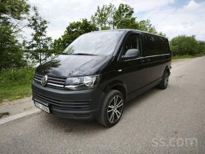 Black Volkswagen T6 2017 in Riga, with an engine capacity of 2.00 L and mileage of 236 thousand km for 11000 €, photo 4 on AUTOMOTO.COM.LV
