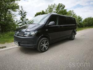Black Volkswagen T6 2017 in Riga, with an engine capacity of 2.00 L and mileage of 236 thousand km for 11000 €, photo 7 on AUTOMOTO.COM.LV
