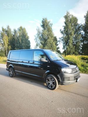 Black Volkswagen T6 2017 in Riga, with an engine capacity of 2.00 L and mileage of 237 thousand km for 12000 €, photo 7 on AUTOMOTO.COM.LV