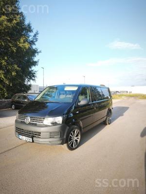 Black Volkswagen T6 2017 in Riga, with an engine capacity of 2.00 L and mileage of 237 thousand km for 12000 €, photo 8 on AUTOMOTO.COM.LV