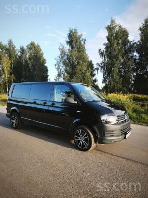 Black Volkswagen T6 2017 in Riga, with an engine capacity of 2.00 L and mileage of 237 thousand km for 12000 €, photo 20 on AUTOMOTO.COM.LV