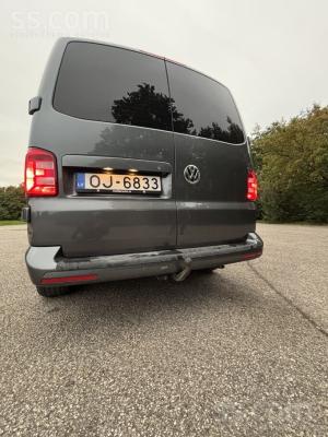 Grey Volkswagen T6 2016 in Tukums, with an engine capacity of 2.00 L and mileage of 194 thousand km for 16500 €, photo 11 on AUTOMOTO.COM.LV