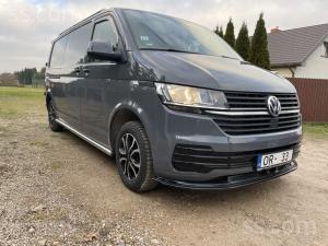 Grey Volkswagen T6 2021 in Ogre, with an engine capacity of 2.00 L and mileage of 298 thousand km for 23900 €, photo 3 on AUTOMOTO.COM.LV
