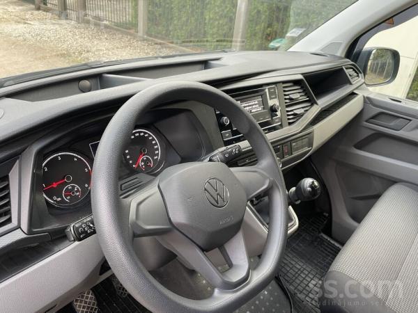 Pelēks Volkswagen T6 2021 Ogre, ar dzinēja tilpumu 2.00 L un nobraukumu 298 tūkst. km par 23900 €, foto 7 vietnē AUTOMOTO.COM.LV