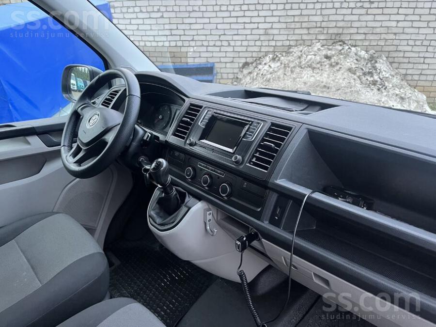White Volkswagen T6 2016 in Bauska, with an engine capacity of 2.00 L and mileage of 0 thousand km for 13800 €, photo 14 on AUTOMOTO.COM.LV