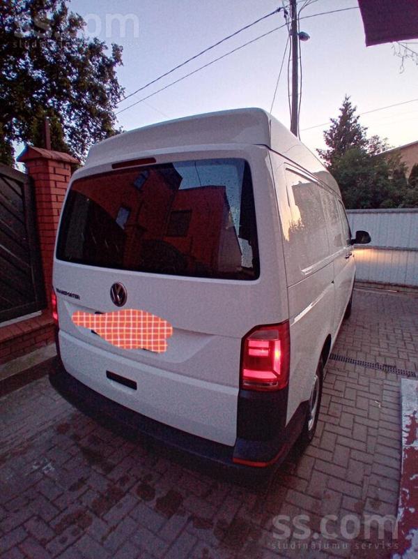 Balts Volkswagen T6 2019 Rīga, ar dzinēja tilpumu 2.00 L un nobraukumu 198 tūkst. km par 11999 €, foto 5 vietnē AUTOMOTO.COM.LV