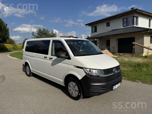 White Volkswagen T6 2021 in Riga, with an engine capacity of 2.00 L and mileage of 352 thousand km for 13700 €, photo 3 on AUTOMOTO.COM.LV