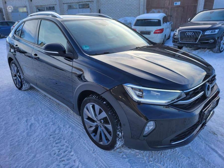Melns Volkswagen Taigo 2022 Raseiniai, ar dzinēja tilpumu 1.00 L un nobraukumu 42 tūkst. km par 9350 €, foto 1 vietnē AUTOMOTO.COM.LV