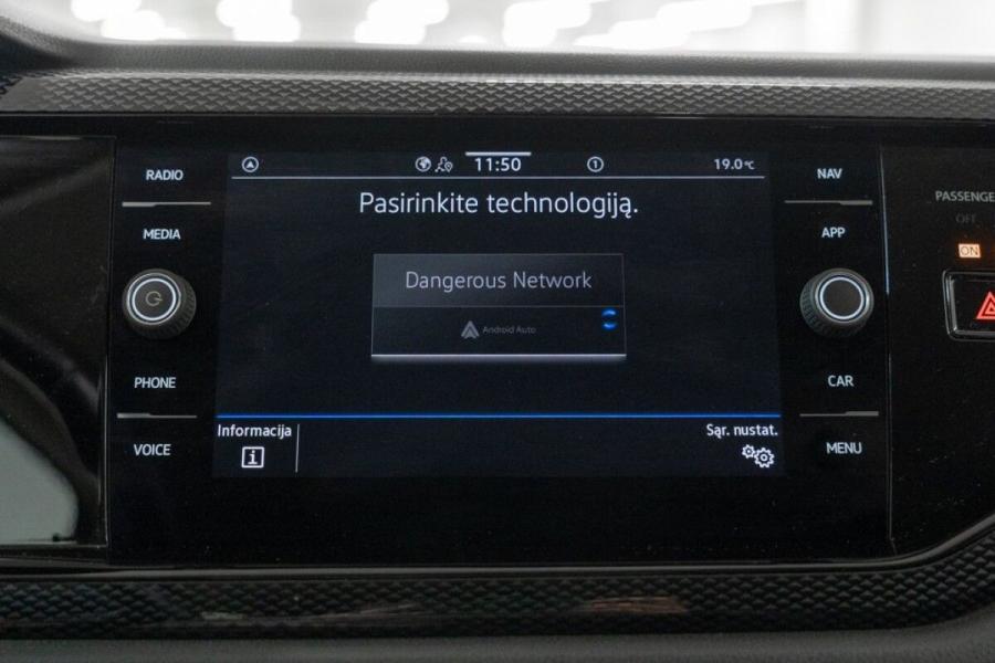 Melns Volkswagen Taigo 2022 Viļņa, ar dzinēja tilpumu 1.00 L un nobraukumu 66 tūkst. km par 17300 €, foto 13 vietnē AUTOMOTO.COM.LV