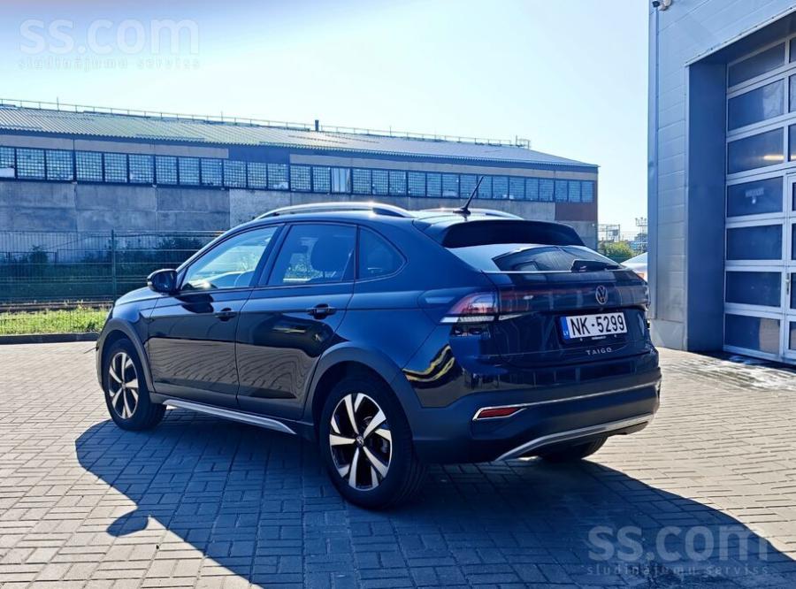 Melns Volkswagen Taigo 2023 Liepāja, ar dzinēja tilpumu 1.00 L un nobraukumu 44 tūkst. km par 21300 €, foto 7 vietnē AUTOMOTO.COM.LV
