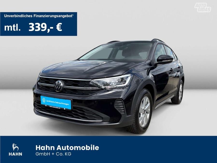 Melns Volkswagen Taigo 2024 Kauņa, ar dzinēja tilpumu 1.50 L un nobraukumu 28 tūkst. km par 27867 €, foto 1 vietnē AUTOMOTO.COM.LV
