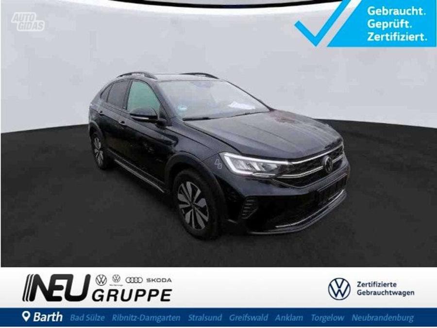 Melns Volkswagen Taigo 2024 Kauņa, ar dzinēja tilpumu 1.00 L un nobraukumu 24 tūkst. km par 23781 €, foto 1 vietnē AUTOMOTO.COM.LV