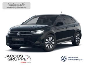Melns Volkswagen Taigo 2025 Kauņa, ar dzinēja tilpumu 1.00 L un nobraukumu 12 tūkst. km par 27004 €, foto  vietnē AUTOMOTO.COM.LV