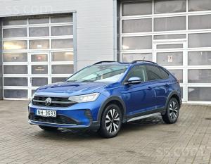 Blue Volkswagen Taigo 2022 in Liepaja, with an engine capacity of 1.00 L and mileage of 71 thousand km for 18900 €, photo  on AUTOMOTO.COM.LV