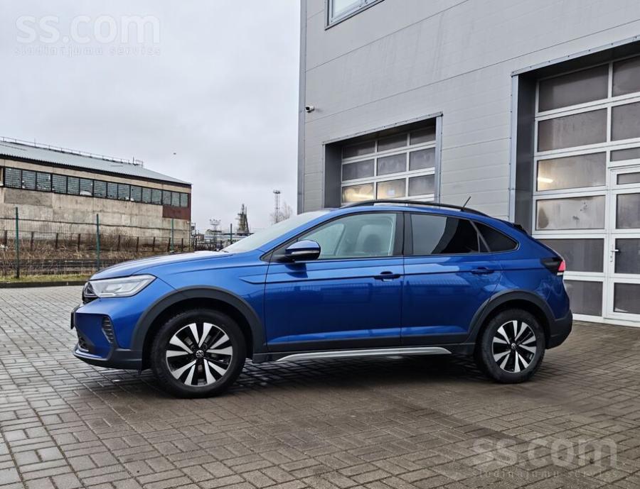 Blue Volkswagen Taigo 2022 in Liepaja, with an engine capacity of 1.00 L and mileage of 71 thousand km for 18900 €, photo 3 on AUTOMOTO.COM.LV