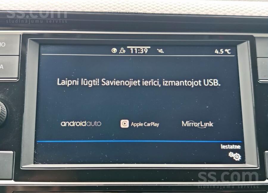 Blue Volkswagen Taigo 2022 in Liepaja, with an engine capacity of 1.00 L and mileage of 71 thousand km for 18900 €, photo 21 on AUTOMOTO.COM.LV