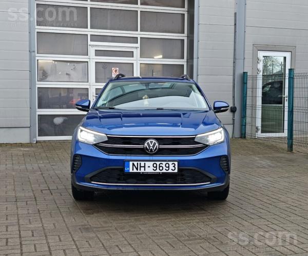 Blue Volkswagen Taigo 2022 in Liepaja, with an engine capacity of 1.00 L and mileage of 71 thousand km for 18900 €, photo 8 on AUTOMOTO.COM.LV