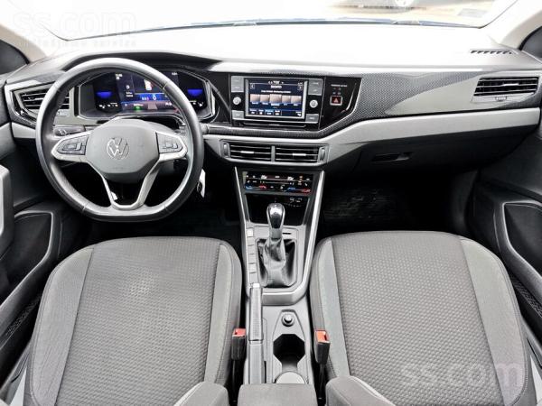 Blue Volkswagen Taigo 2022 in Liepaja, with an engine capacity of 1.00 L and mileage of 71 thousand km for 18900 €, photo 9 on AUTOMOTO.COM.LV