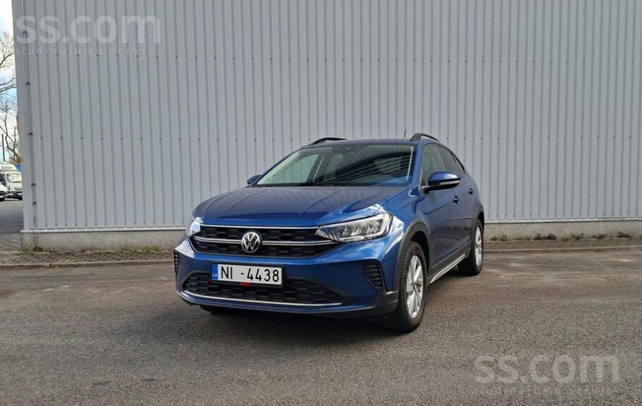 Zils Volkswagen Taigo 2022 Rīga, ar dzinēja tilpumu 1.00 L un nobraukumu 86 tūkst. km par 13800 €, foto 1 vietnē AUTOMOTO.COM.LV