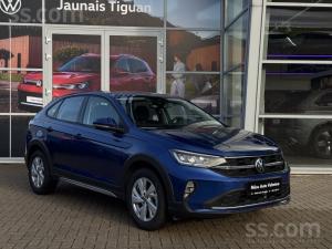 Zils Volkswagen Taigo 2023 Valmiera, ar dzinēja tilpumu 1.00 L un nobraukumu 128 tūkst. km par 15500 €, foto  vietnē AUTOMOTO.COM.LV