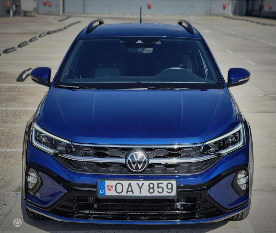 Zils Volkswagen Taigo 2025 Viļņa, ar dzinēja tilpumu 1.50 L un nobraukumu 28 tūkst. km par 21175 €, foto 5 vietnē AUTOMOTO.COM.LV