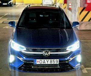 Zils Volkswagen Taigo 2025 Viļņa, ar dzinēja tilpumu 1.50 L un nobraukumu 28 tūkst. km par 21175 €, foto 6 vietnē AUTOMOTO.COM.LV